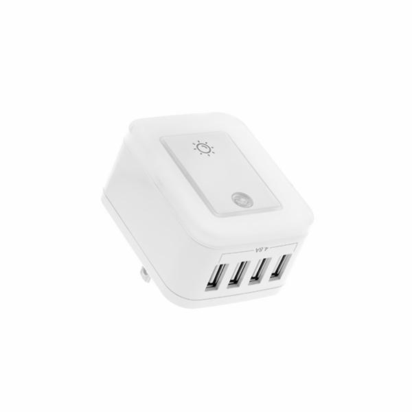 Carregador Tomada Forza FTW-4012 USB / Bivolt - Branco no Paraguai ...