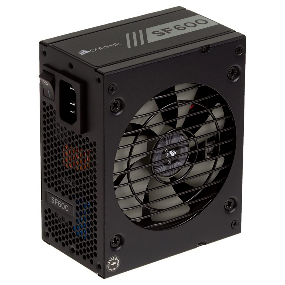 Fonte de Alimentação Corsair SF600 600W SFX / Modular / 80 Plus Gold ...
