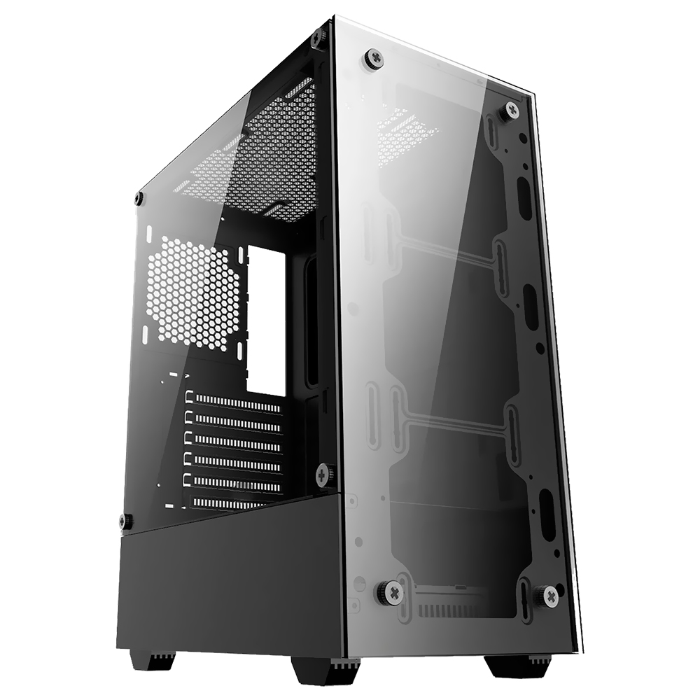 Gabinete Gamer Checkpoint CP-500 - Preto no Paraguai - Visão Vip ...