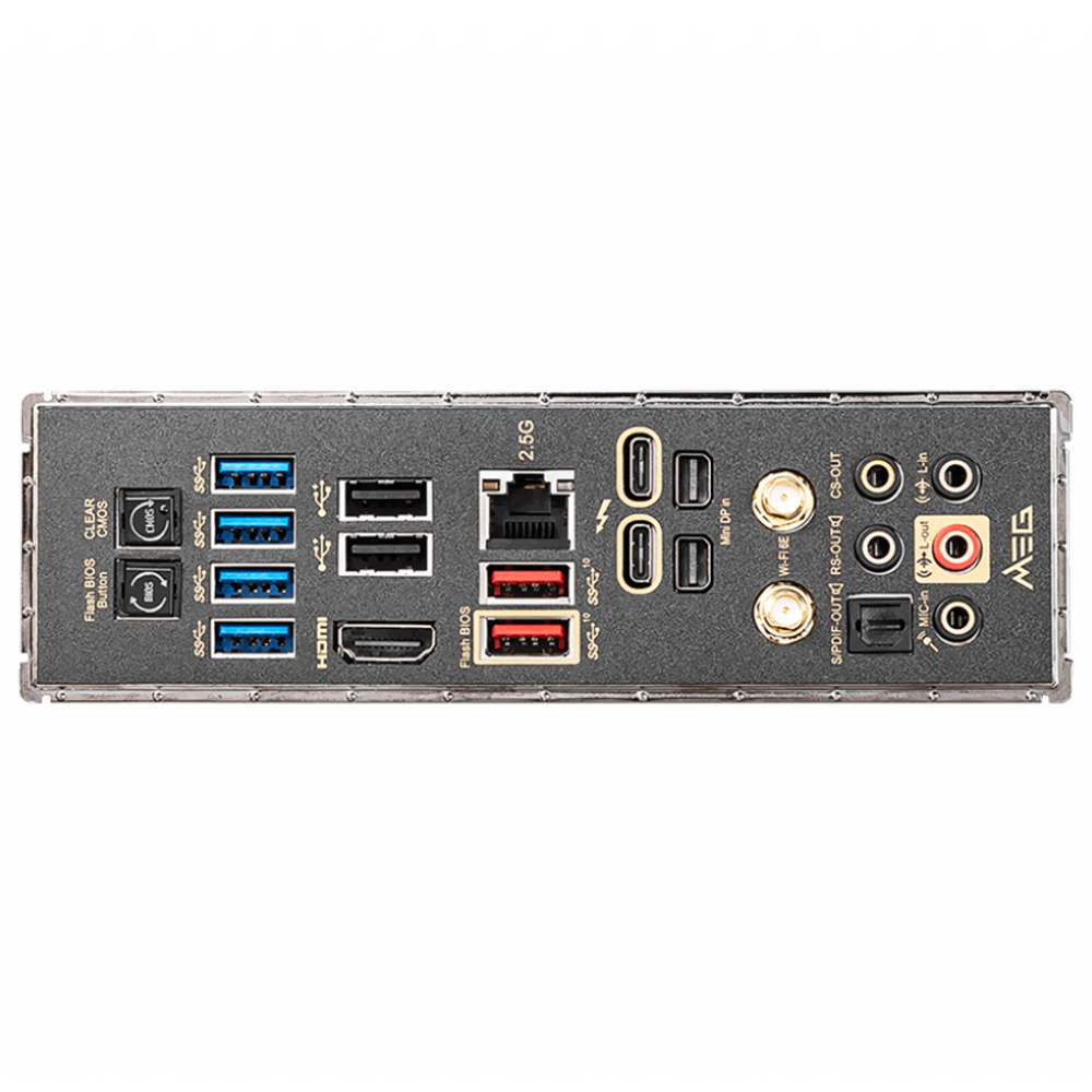 Placa Mãe MSI MEG Z590 ACE Socket LGA 1200 / DDR4 no Paraguai - Visão ...