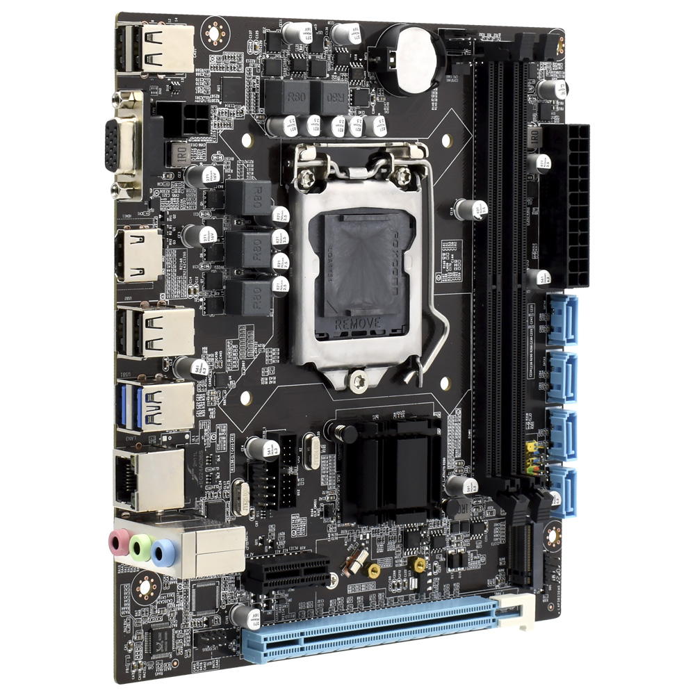 Placa Mãe STAR H110-22080780214 Socket LGA 1151 / VGA / DDR3 no ...