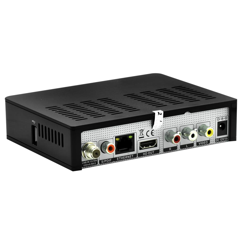 RECEPTOR DIGITAL FTA AUDISAT C2 WIFI/CS/IKS/HDMI/USB/RCA/LAN PRETO no ...