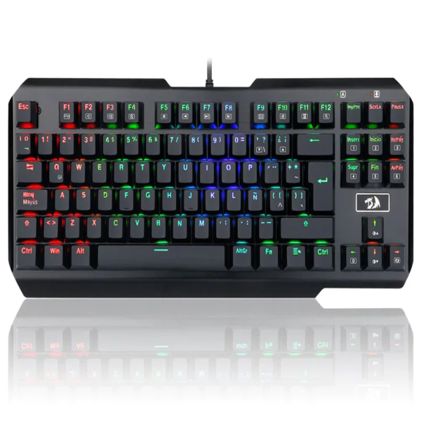 Teclado Game Redragon Usas Mechanical K553rgb Espanhol Preto - Visão ...